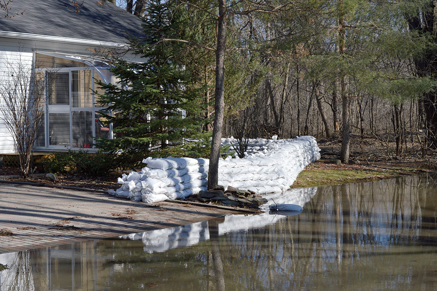 Mighty Ottawa River roars through Aylmer